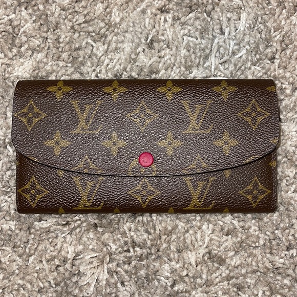 Louis Vuitton | Bags | Authentic Louis Vuitton Emilie Monogram Fuchsia ...